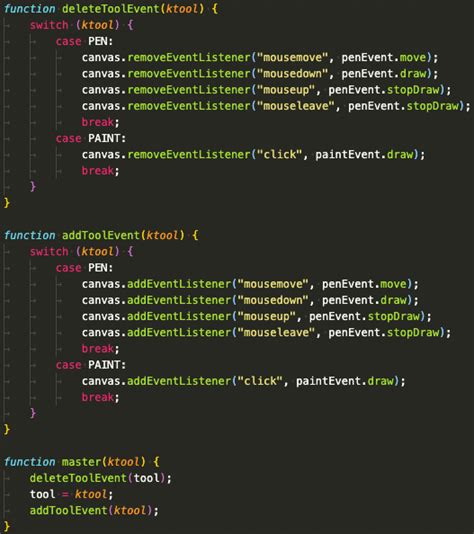 Javascript 그림판만들기camvas이용 · Kirkim