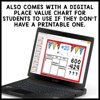 3 Digit Subtraction With Place Value Chips Google Form Online Tests We Are Better Together