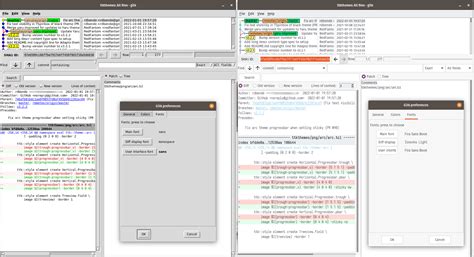 Linux Gitk Looks Ugly Doesn T Honor Theme Settings Super User