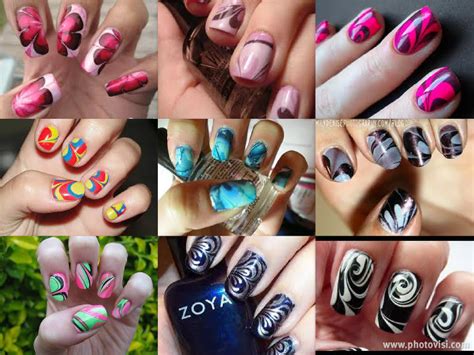 فيديو كيفية عمل المناكير الرخامية Water Marble” أنثى