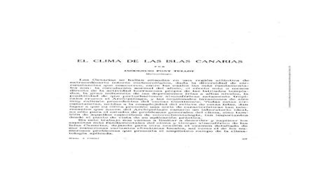 El clima de las Islas Canarias PDF filepresión atmosférica y