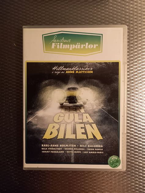 Den gula bilen Karl Arne Holmsten Nils Hallbe Köp på Tradera