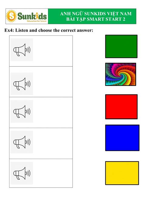 Sst2 Colors Lesson1 Online Exercise For Live Worksheets