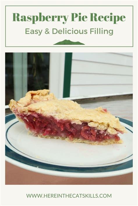 Raspberry Pie Recipe Easy Red Raspberry Dessert