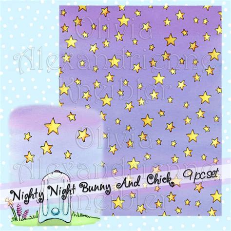 Nighty Night Bunny And Chick Downloadable Clip Art Personal And Ltd