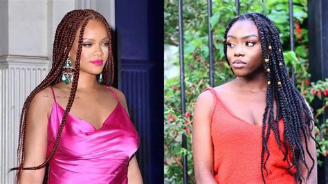 21 Endearing Jumbo Box Braids To Look Amazing Hottest Haircuts