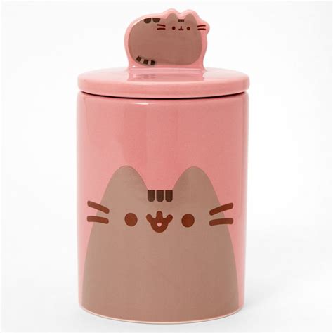 Pusheen® Treat Jar Pink Pusheen Cat Pusheen Treat Jars