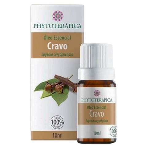 Óleo Essencial Cravo Folhas 10ml Phytoterápica Espaco Prana SPA