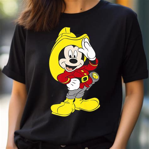 Disney Mickey Mouse Firefighter Outfit Premium Png Pluto Di Inspire