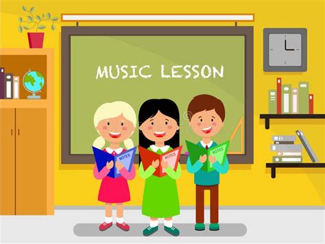 Classroom Sing Stock Illustrations 268 Classroom Sing Stock