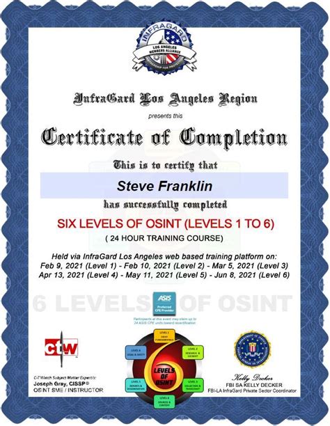 Steve F On Linkedin Osint Fbi Infragard 10 Comments