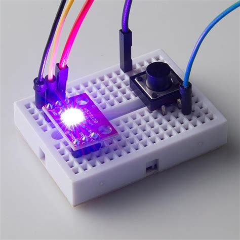 interruttore led rgb sparkfun ws2812b opencircuit