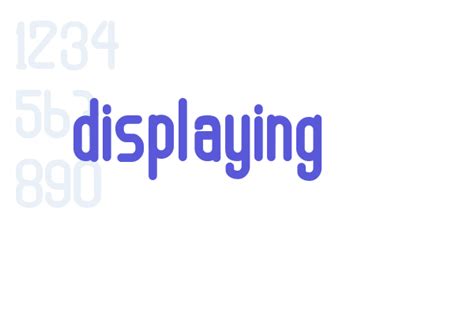 displaying font free [ download now ]