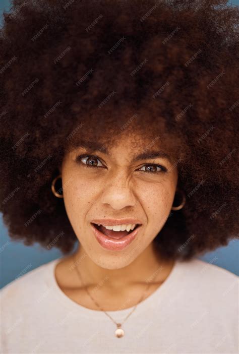 Confused Face Black Girl