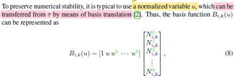 学习总结连续时间SLAM二B样条曲线 知乎