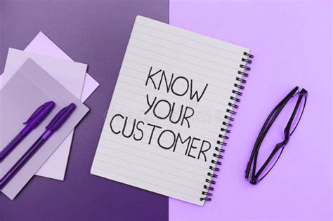 Text Caption Presenting Know Your Customer Business Showcase Marketing