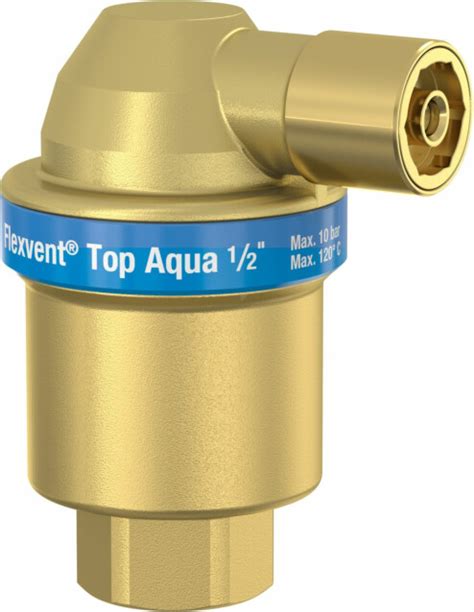 Ilmanpoistin Flamco Flexvent Top Aqua käyttövedelle Taloon