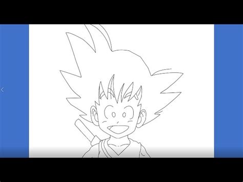 Top Những Bước Hình Vẽ Goku đơn Giản Cho Người Mới Bắt đầu