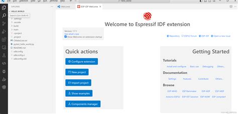 esp32中vscode的开发环境 vscode打开esp32工程 csdn博客