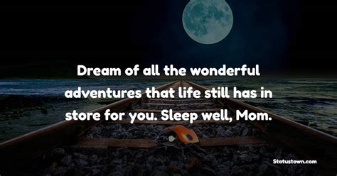 Sweet Dreams Messages For Mom