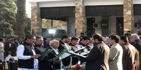 14 Member Balochistan Cabinet Sworn In