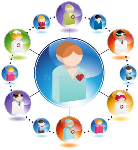 Patient Care Stock Vector Illustration Of Health Clinic 9401460