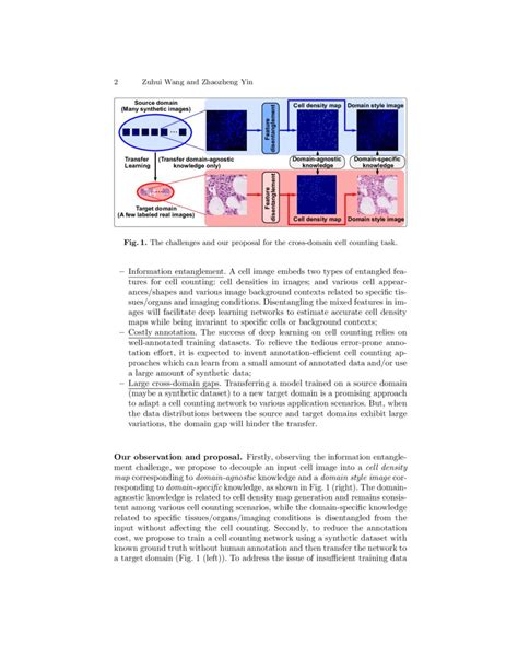 Cross Domain Microscopy Cell Counting By Disentangled Transfer Learning