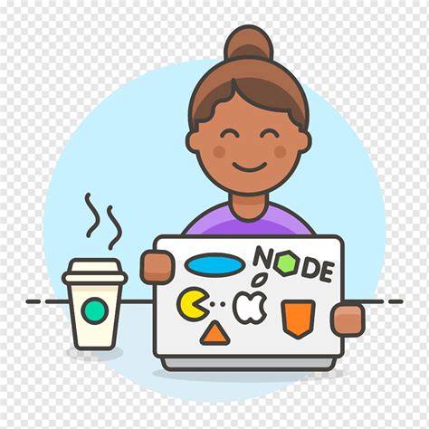 괴짜 코딩 일러스트레이션 Png Pngwing