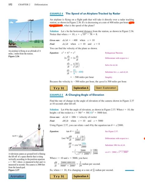 Help With Derivative And Related Rates Rcalculus