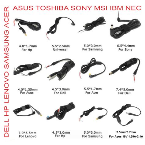 Dây nguồn Laptop dùng để thay dây sạc cho laptop máy tính bảng bị hư dây Shopee Việt Nam