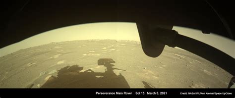 Nasas Perseverance Rover Flexes Robotic Arm Held High On Mars 1st Time
