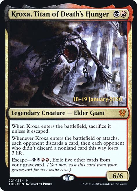 Kroxa Titan Of Deaths Hunger · Secret Lair Drop Sld 225 · Scryfall