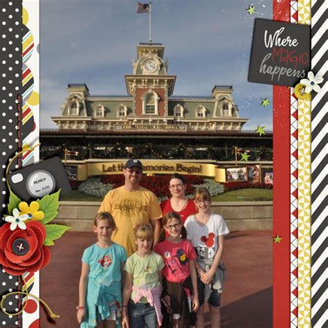 Where Magic Happens Mousescrappers Disney Scrapbooking Gallery