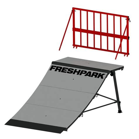 Freshpark Skateboard Ramp Safety Rail Skateboard Ramps Skateboard