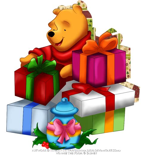 Poohs Christmas By Selinmarsou On Deviantart