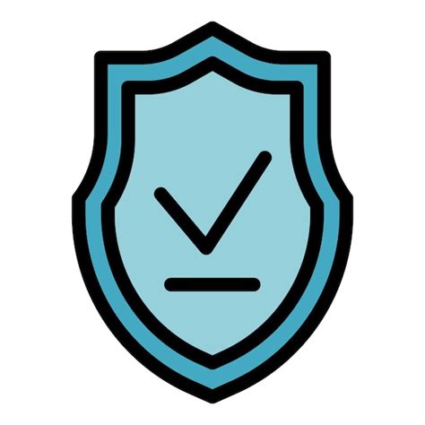 Premium Vector Shield Certificate Icon Outline Shield Certificate