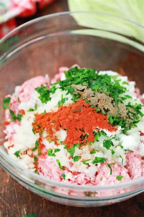 Meatball Stuffed Cabbage Recipe Video Sweet And Savory Meals