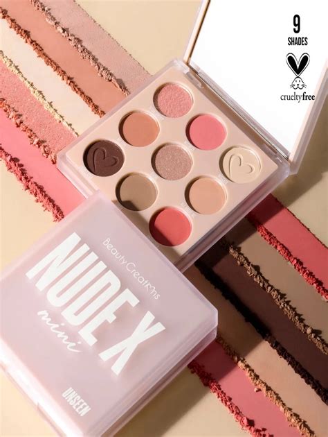 Nude X MINI Eyeshadow Palette 9 Colors Beauty Creations Original丨 SHEIN香港