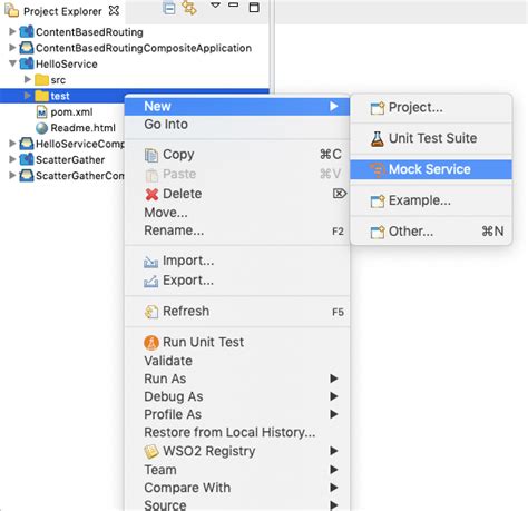 Create A Unit Test Suite Wso Micro Integrator Documentation