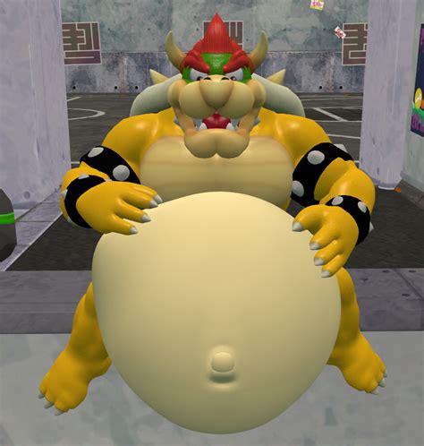 Pregnant Bowser On The Ledge By Dcxl10 On Deviantart