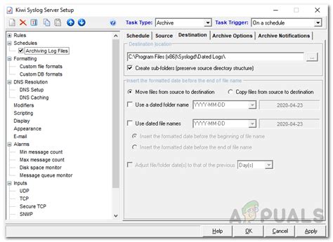 How To Schedule Tasks Across Network Devices And Servers Using Kiwi Syslog