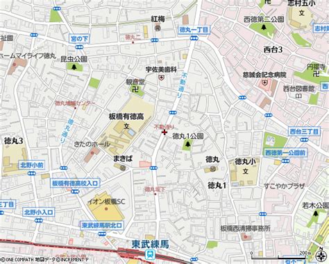不動通り（板橋区バス停）の住所・地図｜マピオン電話帳