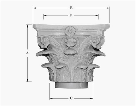 Decorative Capitals For Columns Hd Png Download Kindpng