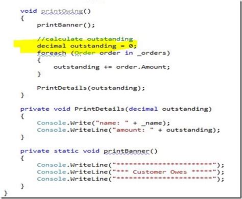 Syed Bashar Code Smells Long Method Refactoring Using Resharper