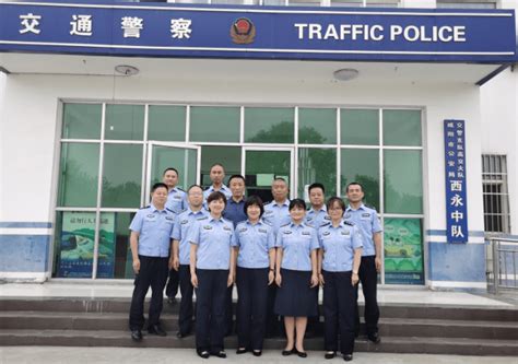 陕西警官职业学院深入咸阳高交大队调研指导工作 座谈