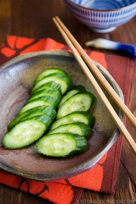 Pickled Cucumber Slices Japanese