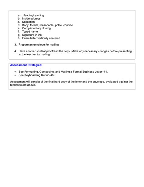 Creating A Business Letter In Word And Pdf Formats Page 2 Of 6