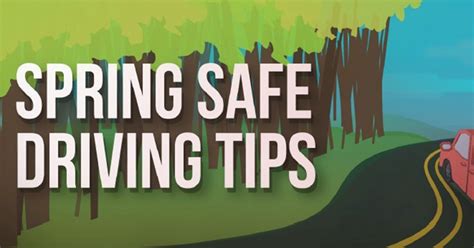 Spring Safe Driving Tips Horst Insurance
