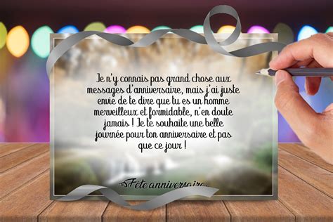 Texte Danniversaire Homme Joyeux Anniversaire Mon Ami