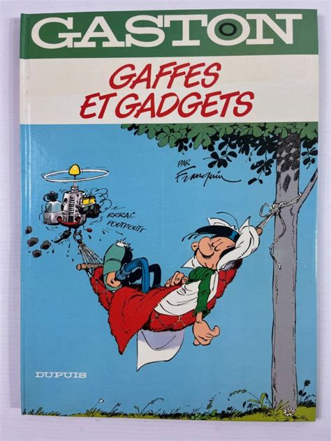 Franquin Gaston 0 Gaffes et gadgets Signé Dupuis 1985 Jeu